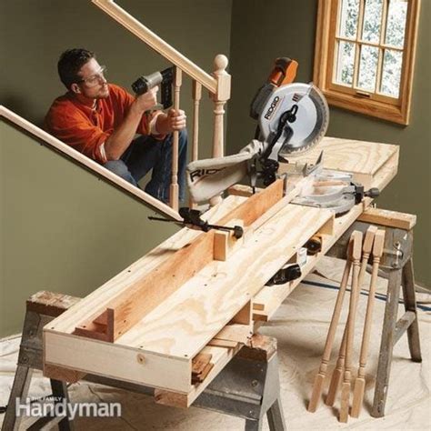 How To Build A Miter Saw Table Diy