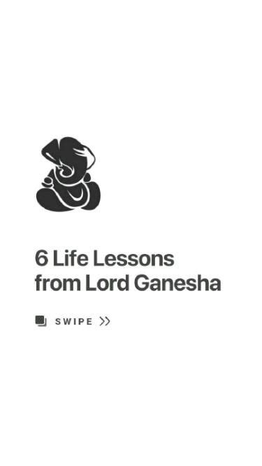 Life Lessons By Lord Ganesha Inspirational Quotes Business