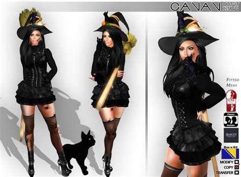 Second Life Marketplace Canan Outfit Halloween 02