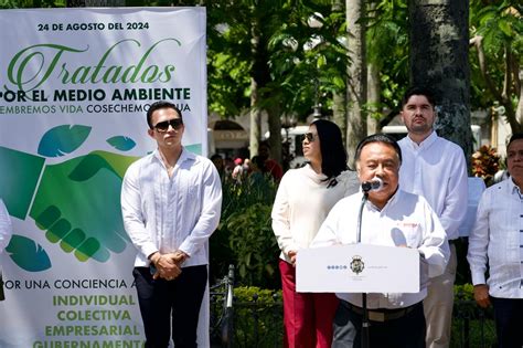 Firman autoridades municipales de Córdoba los Tratados por el Medio Ambiente Sembremos Vida