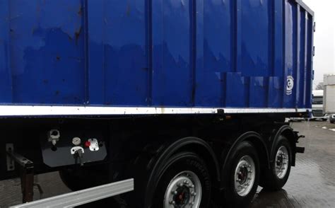 Gras GS Naczepa Wywrotka OSIE SAF TARCZA 52m3 DIR TRUCK