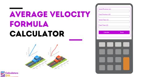 Average Velocity Formula Calculator Online Average Velocity Formula Calculator Online