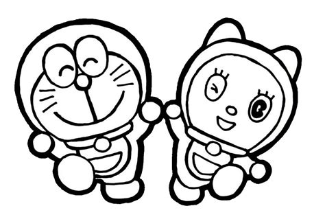 Nhiều Hình ảnh Doremon Và Doremi Cute Với Nhiều Biểu Hiện Hạnh Phúc