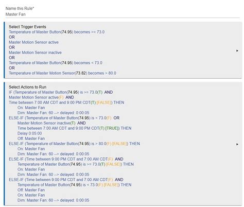 New To Hubitat And Rule Machine 40 All Things Rule Machine Hubitat
