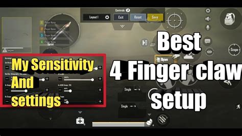 Best Sensitivity And Controls For 4 Finger Claw Youtube