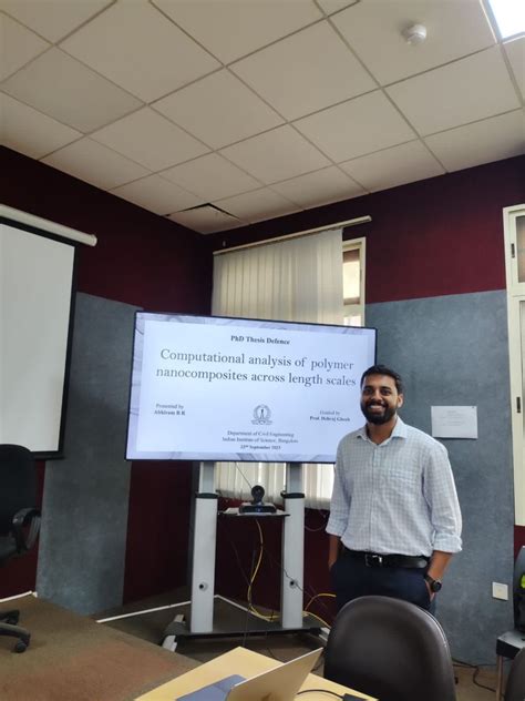 Abhiram B R On Linkedin Successfully Defended My Phd Thesis Titled