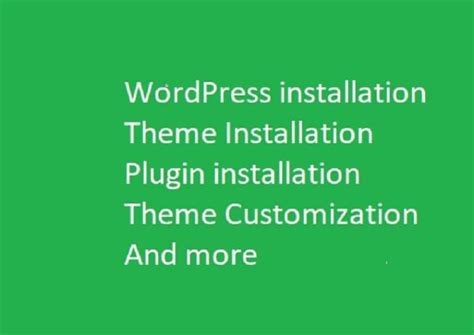Wordpress Theme Plugin Installation And Troubleshooting By Zaid