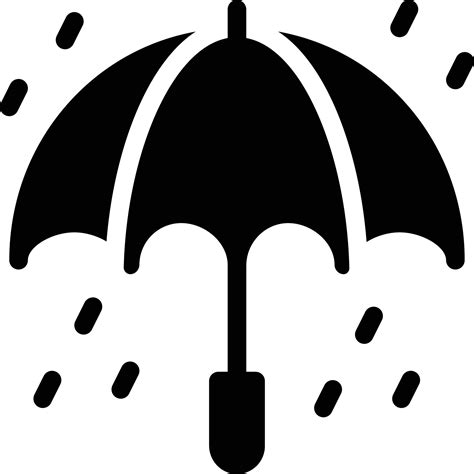 Umbrella Vector Icon For Download 23222429 Vector Art At Vecteezy