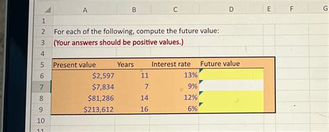 Finance For Each Of The Following Compute The Chegg
