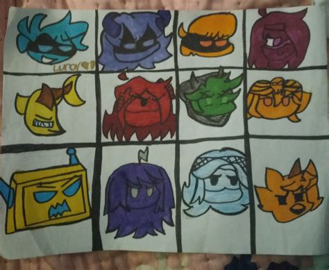 Fnf X Mlb Akumatized Icons Part 2 Fan Art Villain Icon
