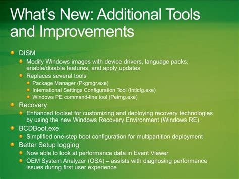 Ppt Windows 7 Imaging And Deployment Tools Overview Powerpoint