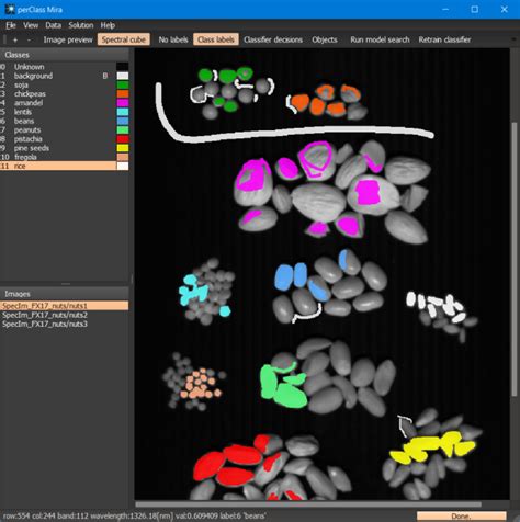 Classifying Nuts And Grain