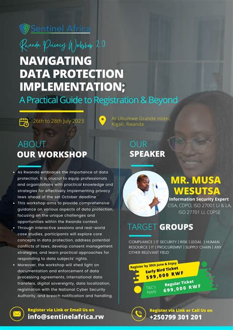 Sentinel Africa Consulting On Linkedin Kigali Rwanda Dataprotection