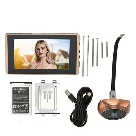Smart Peephole Viewer,Digital Door Viewer Peephole Night Vision ...