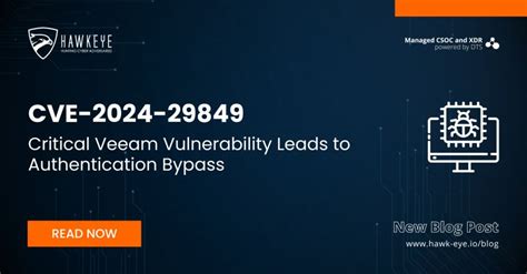 Veeam Patched Several Vulnerabilities In Vem Dts Solution Cyber Security Redefined Posted On