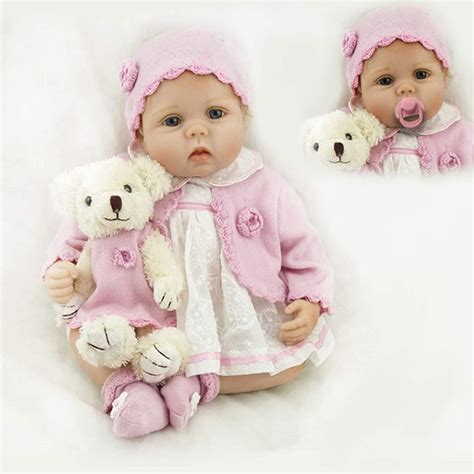 ZIYIUI Reborn Baby Dolls 22 Inch 55cm Real Life Soft Silicone Vinyl
