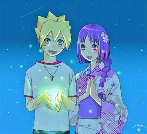 Borusumi Boruto Sumire Naruto Minato Naruto Shippuden Anime Anime