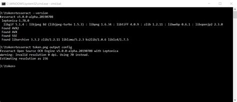 Ocr Tesseract Fails To Recognize A Sequence Of Random English Characters Stack Overflow