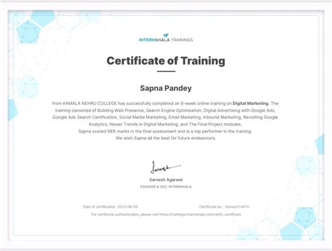 Sapna Pandey On Linkedin A New Achievement