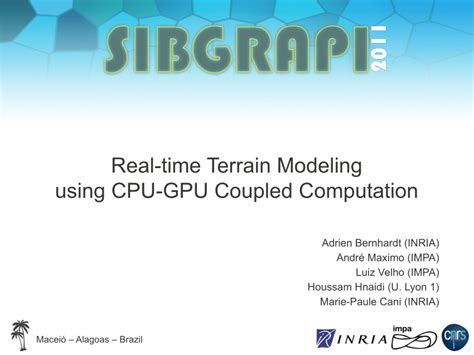 Pdf Real Time Terrain Modeling Using Cpu Gpu Coupled Computation