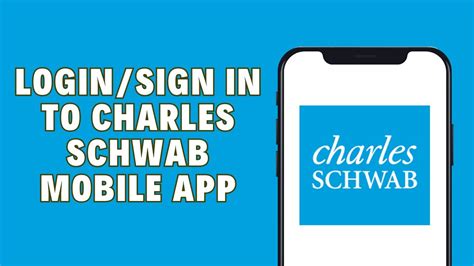 How To Login Or Sign In To Charles Schwab Mobile App Youtube