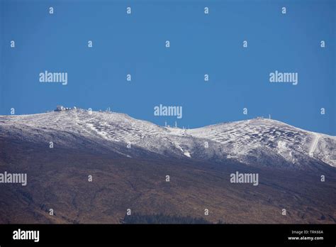 A Rare Snowfall On The Sumit Of Haleakala Crater In Haleakala National