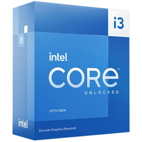 Processador Cpu Intel Core I3 13100 3 4 Ghz Lga 1700 Cooler Desem Mygigatech