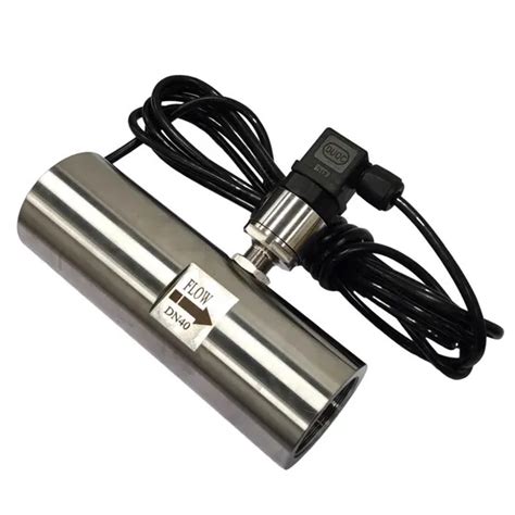 Dn40 4 20ma Turbine Flowmeter Liquid Diesel Water Flow Meter Flow