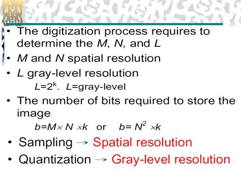 PPT - Computer Graphics & Image Processing Lecture 2 Digital Image Fundamentals PowerPoint ...