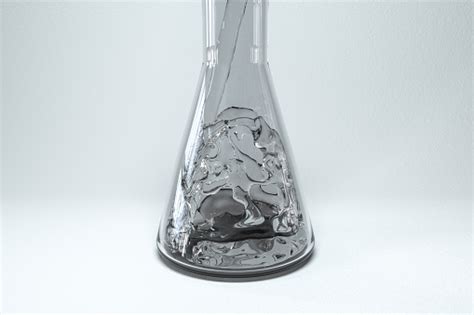 Instrumen Kimia Dan Reagen Di Laboratorium Rendering 3d Foto Stok