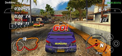 Sega Rally ULES00910 Missing Dirt Impact Over The Car Issue 6979