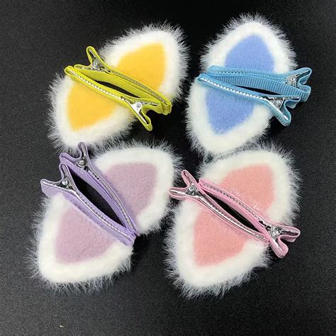 Cat Ear Hair Clips Perfect T For Girls Temu Regionname
