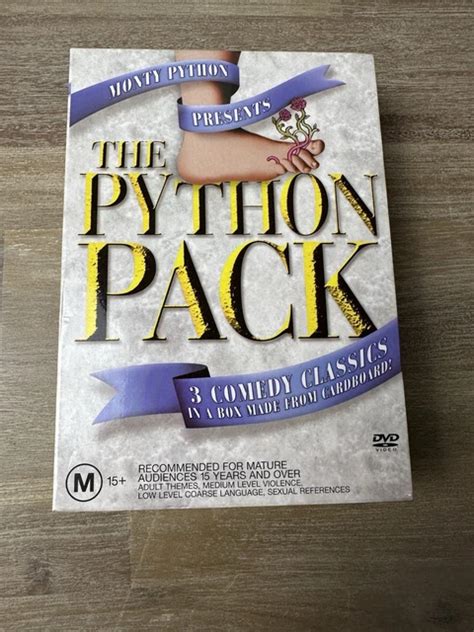 Monty Python The Python Pack Dvd Box Set Region 4 3 Movies 4 Discs £865 Picclick Uk