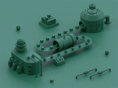 Design Factory 3d Illustration On Behance