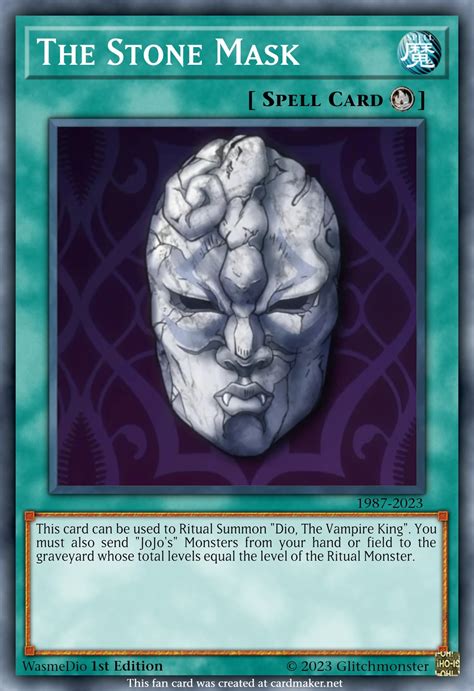 JoJo Custom Yugioh Cards! [Part 3] | Description in comments. : r ...
