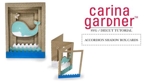 Carina Gardner DIY Accordion Shadow Box Card Tutorial