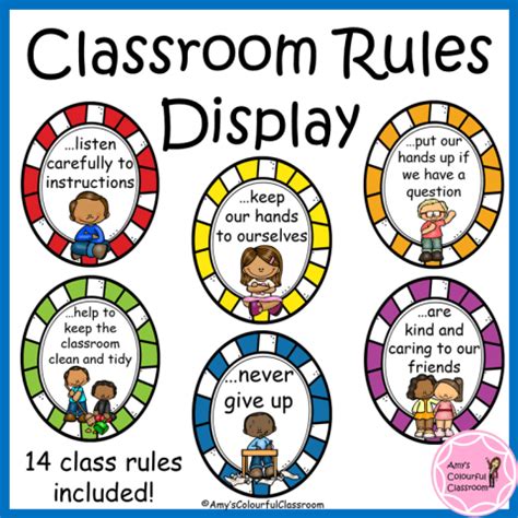 Mash Class Level Classroom Rules Display