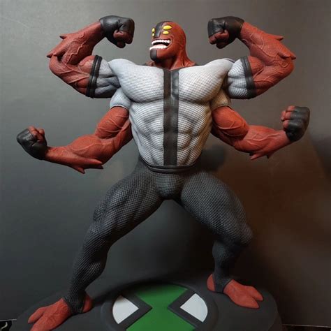 Ben 10 Four Arms 3d Model 3d Printable Cgtrader