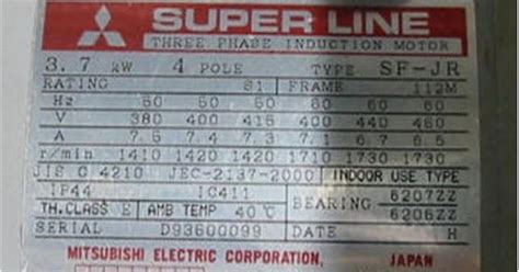 Name Plate Motor Listrik Roda2Part
