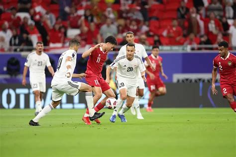 Hasil Babak Pertama Timnas Indonesia Vs Irak