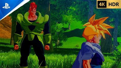 Dragon Ball Z Kakarot Gohan Friendship With Android 16 4K HDR FPS