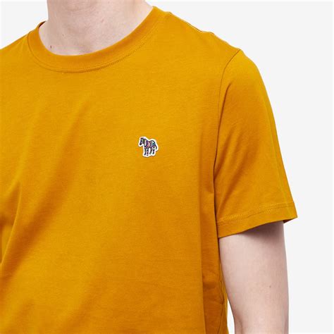 Paul Smith Zebra Logo Tee Yellow END Europe