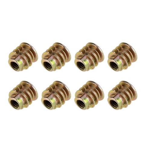 SALALIS crou hexagonal de tête d entranement 50Pcs M4 8mm Filetage d