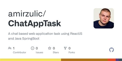 Github Amirzulic Chatapptask A Chat Based Web Application Task Using
