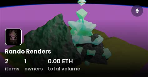 Rando Renders Collection Opensea