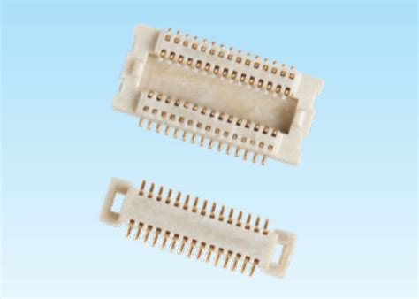 Single Contact Electronic Connectors Board To Board Stacking Connector Surface Mount