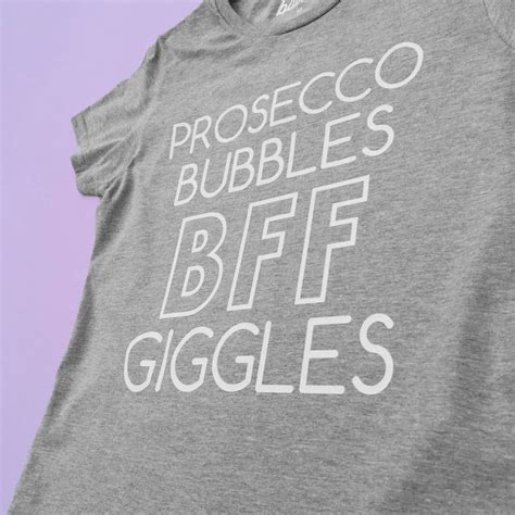 Prosecco Slogan T Shirt By Batch1