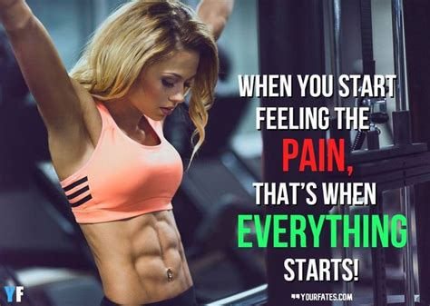Fitness Girls Quotes