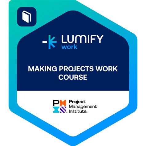 Making Projects Work Course Completion Badge Credly