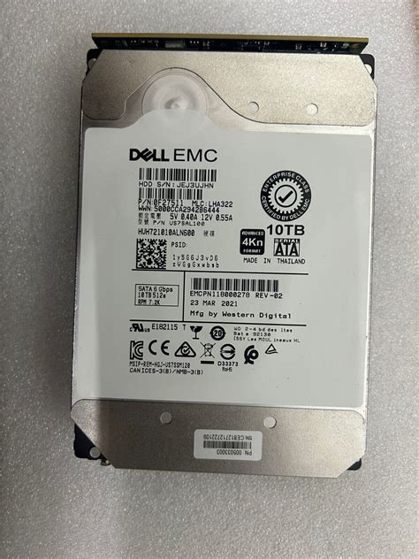 Emc Isilon 005033003 10tb 72k 6gbps 35 Sata Hard Disk A2000 Ebay